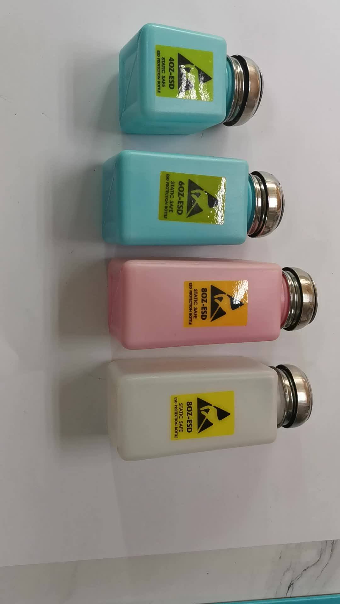 China Glass/plastic Solvent Dispenser Antistatic Alcohol Bottle Esd ...