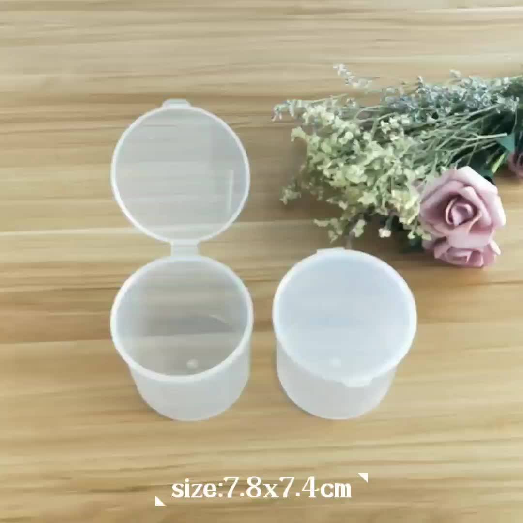Factory Small Round Cylinder Plastic Box Container With Lid - Buy ...