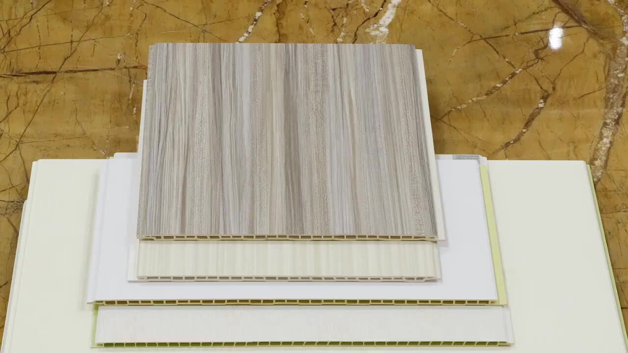 Interlocking Click System Laminated Plastic Waterproof Pvc Wall Panels ...