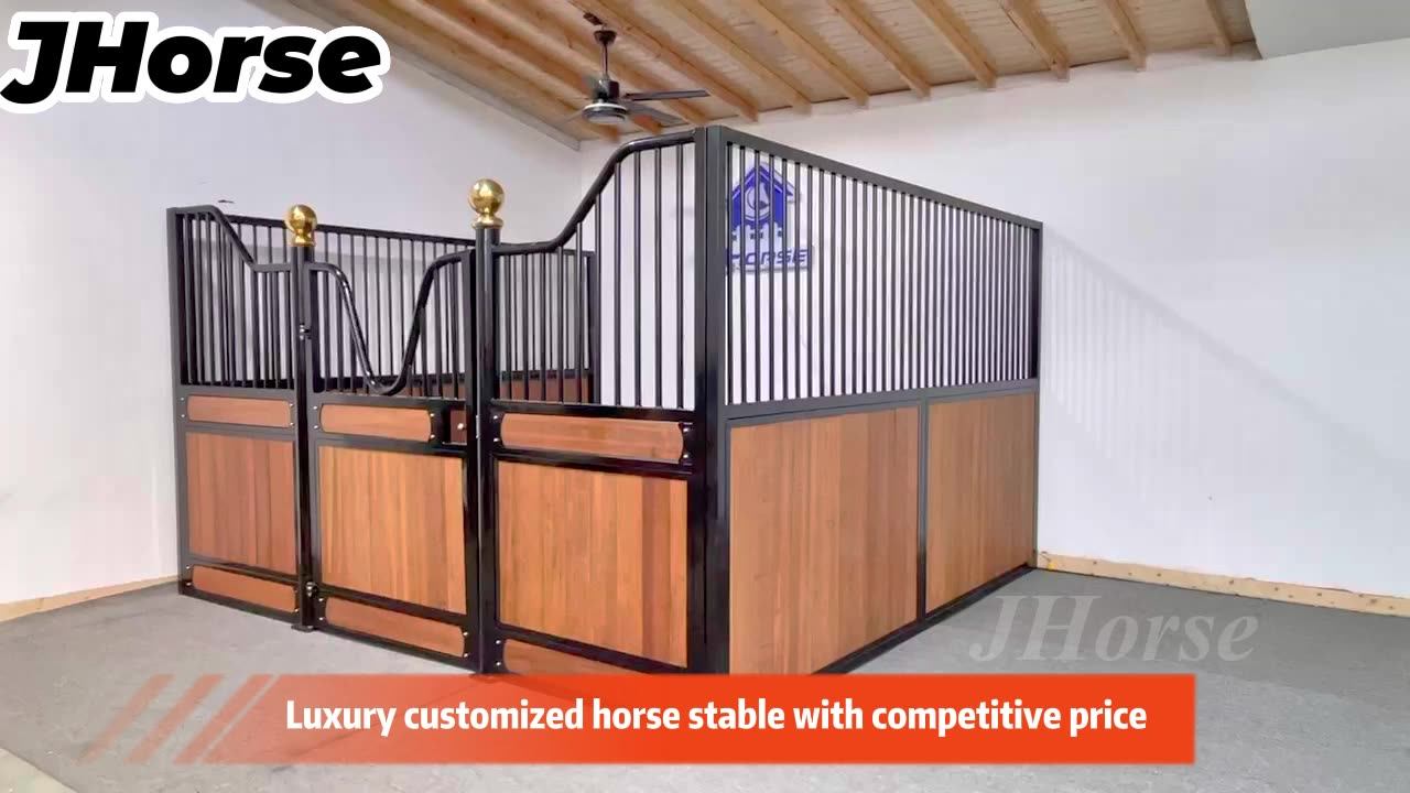 Beautiful Prefabricated Equestrian Equipment Horse Barn Door ...