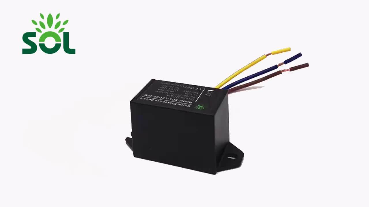 Ip67 220v 10ka Surge Protector Device For Transient Overvoltage ...