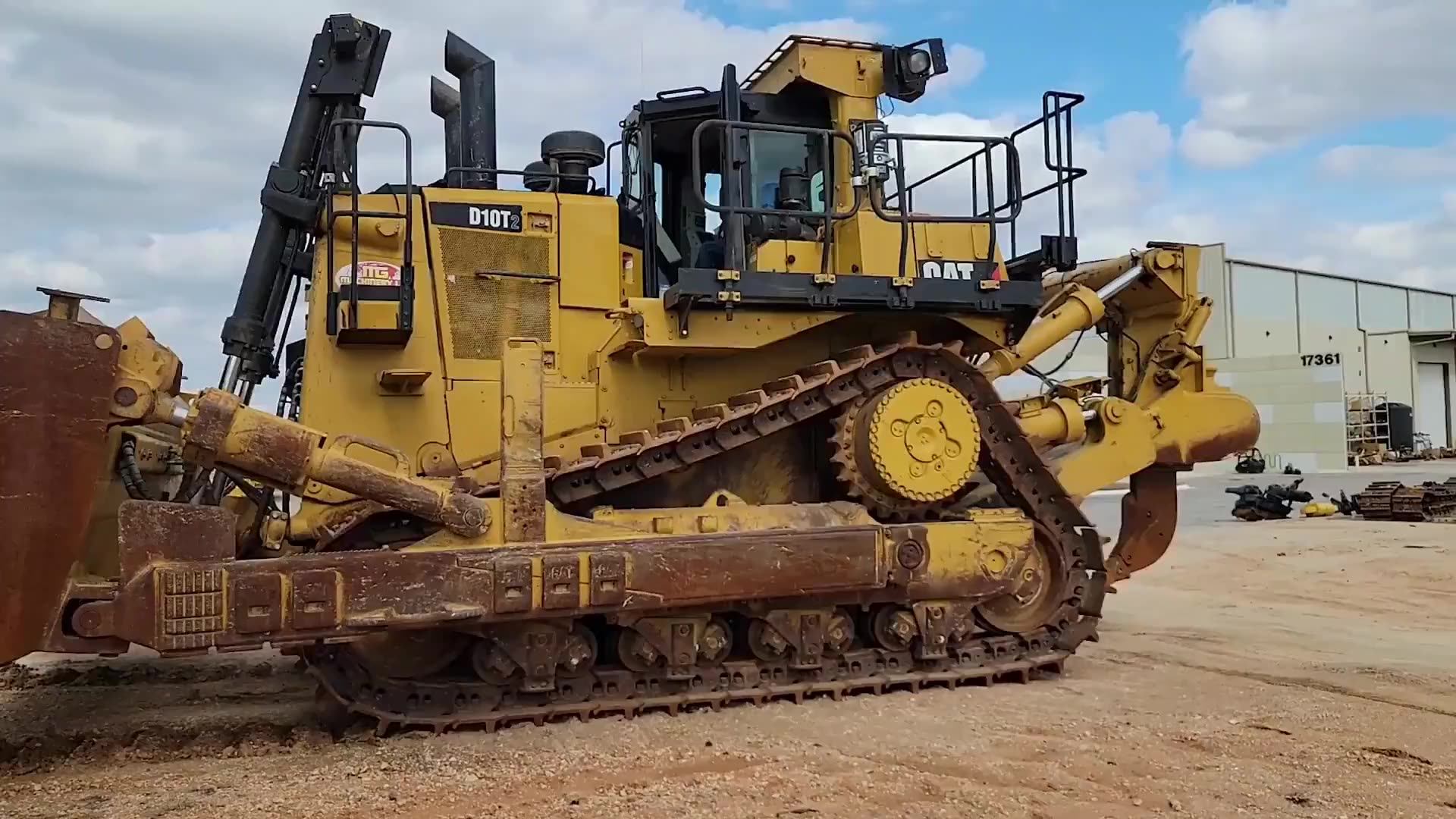 Good Secondhand Caterpillar D9h/ D9n/d9r/ Used Original Bulldozers With ...