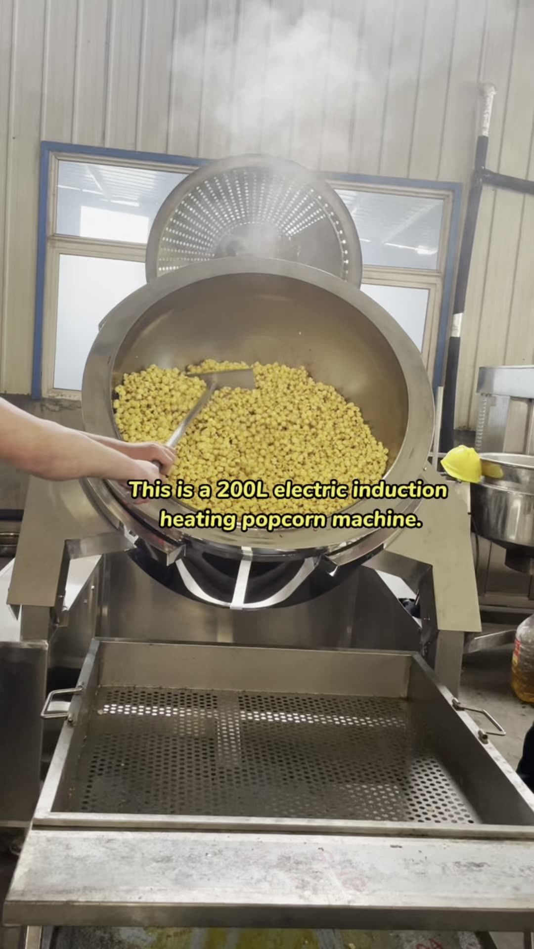 China Stainless Steel Industrial Caramel Popcorn Coating Machine ...