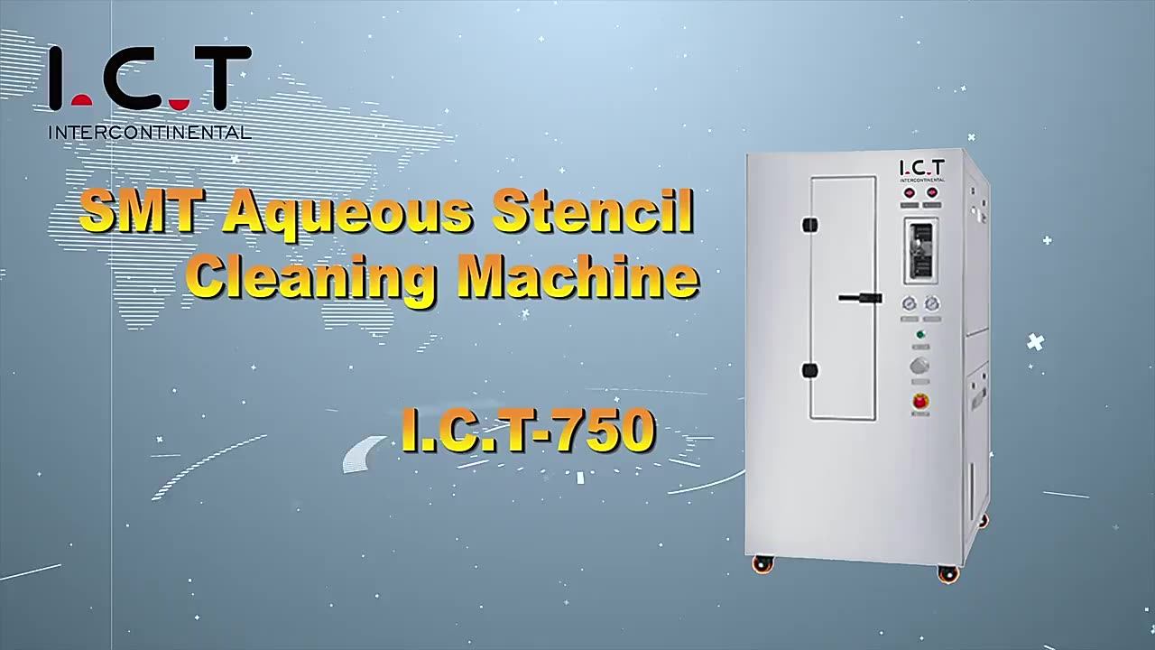Smt Portable Cleaner 850 Automatic Smd Line Stencil Washing Equipment ...