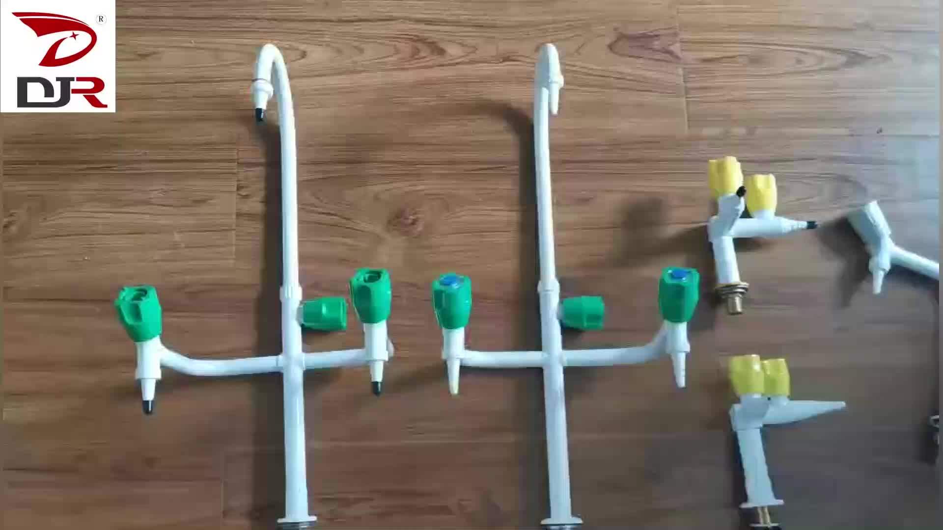 Double Outlet Laboratory Gas Tap /panel Mounted Gas Valve Double Lab ...