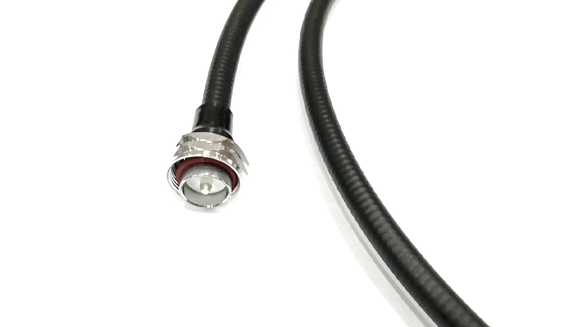 N Sma Tnc Uhf Type Pigtail Din Cable Connectors 7/16 Din Male Both Side ...