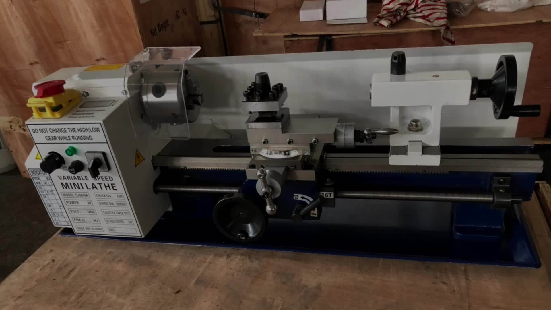 Bench Type Mini Lathe Machine Cj0618 - Buy Bench Lathe,Mini Lathe,Bench ...