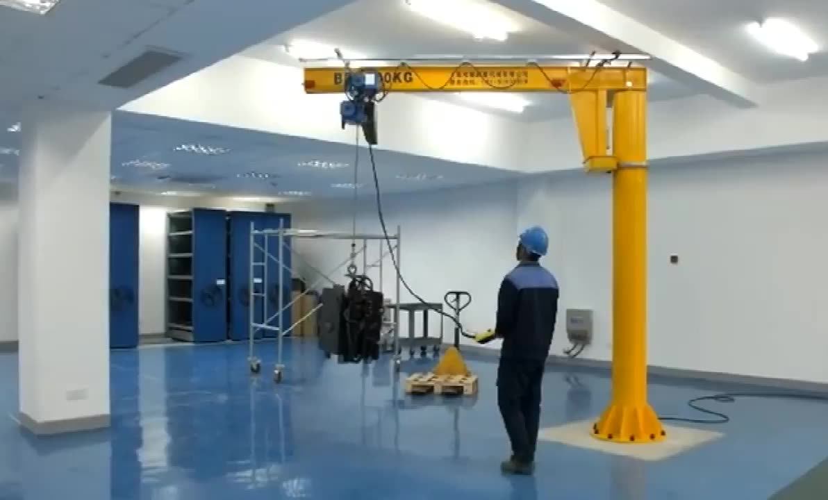360 Degree Slewing Articulating Manual Jib Crane 1 Ton - Buy Slewing ...