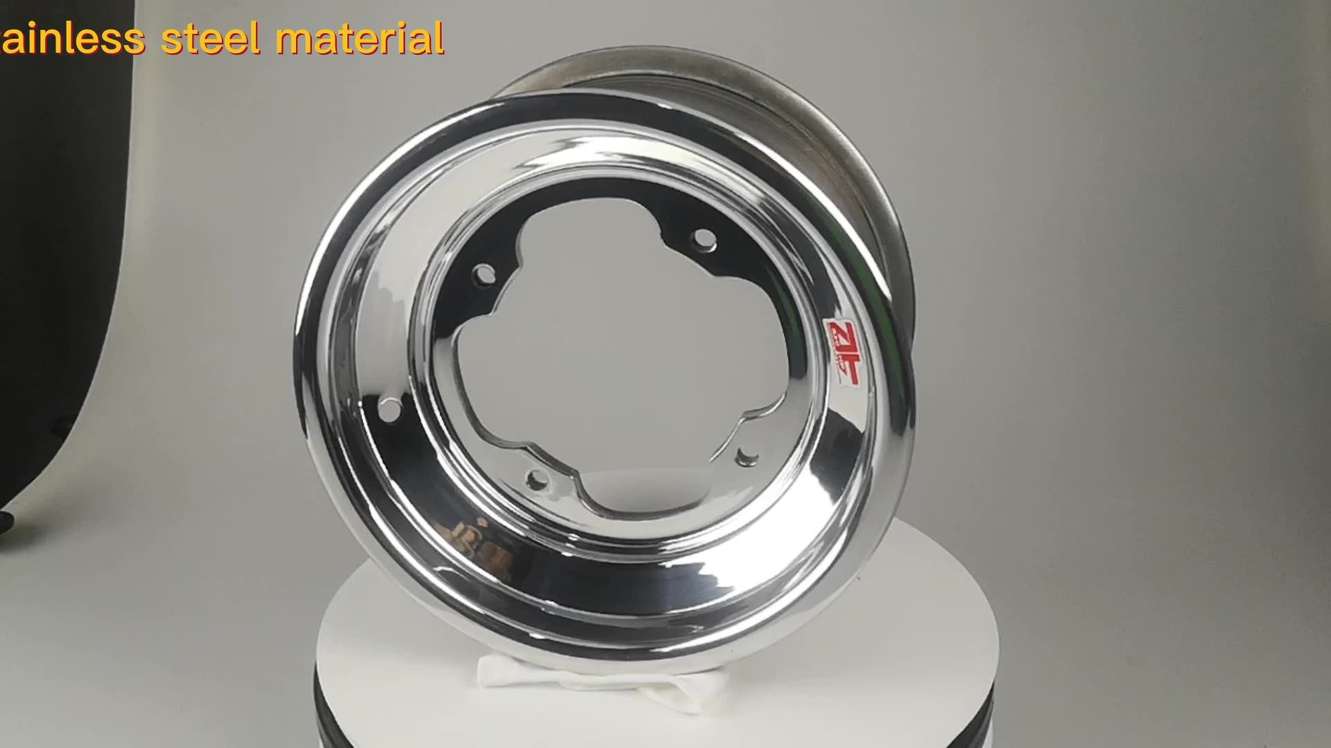 Billet Aluminum Atv Rim Front And Rear Beadlock Wheel For Yfz450 Raptor ...