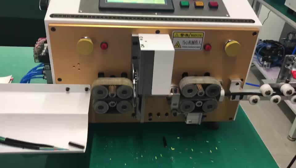 Automatic Round Or Flat Jacket Cutting And Stripping Machine - Buy ...