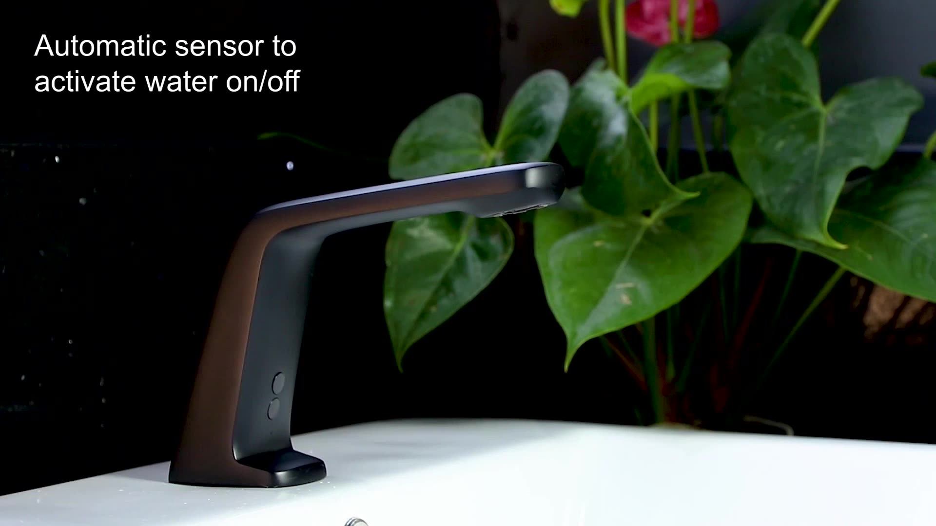 New Design Two Eyes Chroming And Black Color Automatic Stop Ir Sensor ...