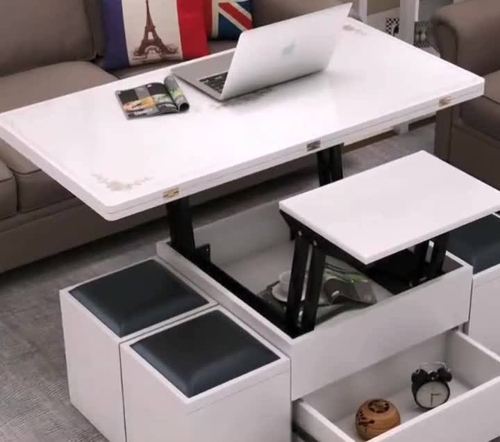 Customized Modern Convertible Coffee Table To Dining Table ...