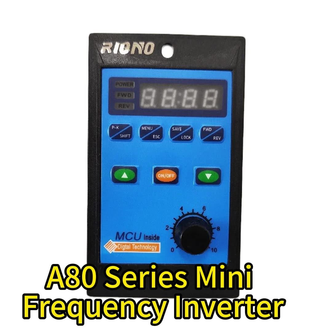 A80 Series 220v 1hp 200w 400w 750w Single Phase Motor Speed Controller ...