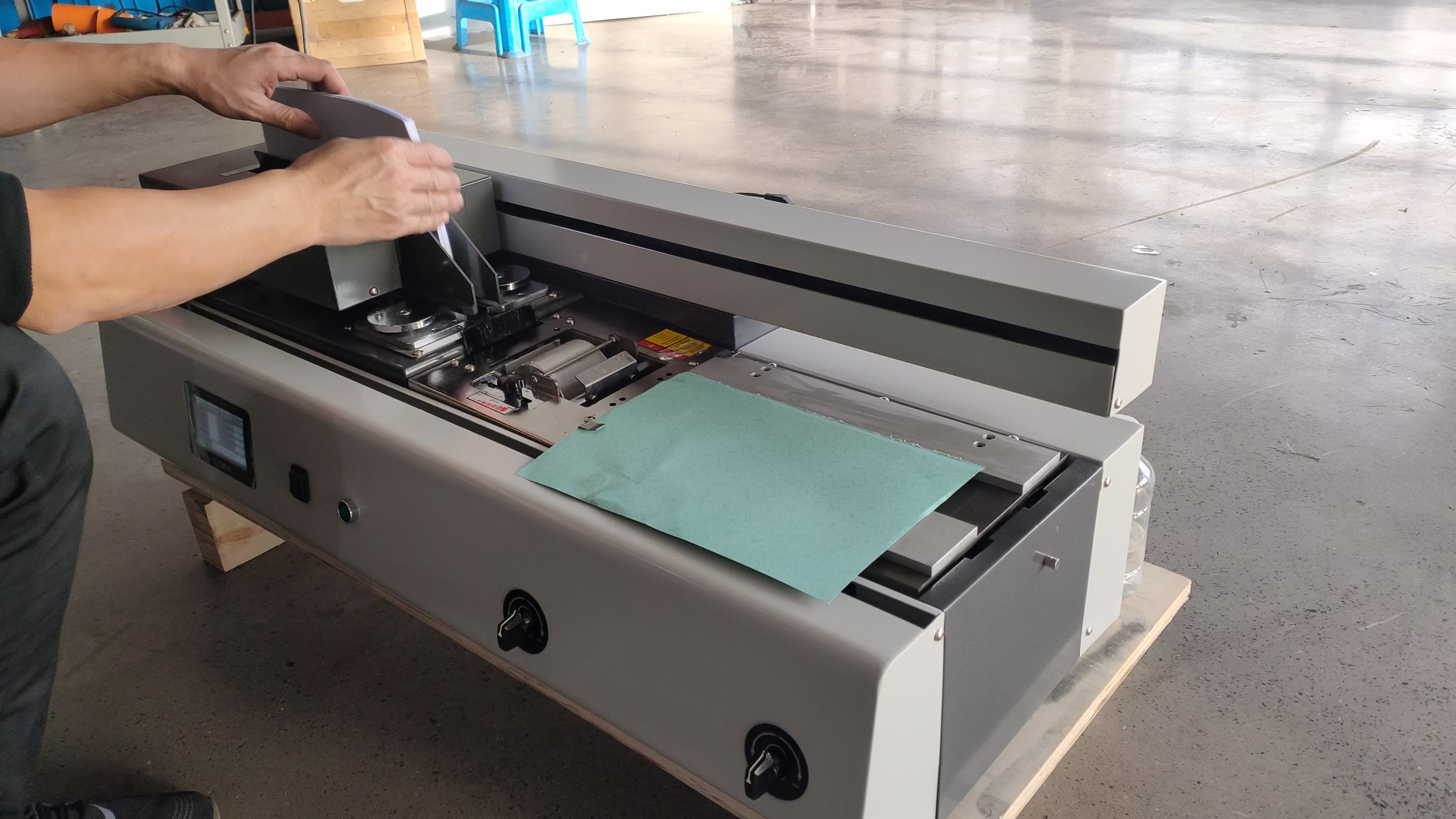 Front B40f Glue Binder A4 Booklet Softcover Desktop Glue Binding Machine - Buy B40f Desktop ...