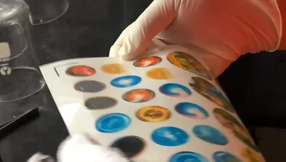 A New Transparent Edible Film With Color Image Printed For Cookies ...