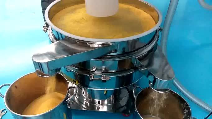 Carbon Fiber Powder Vibrating Screen Sieve/dextrin Vibro Mesh Sieve ...