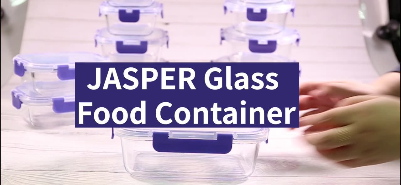 10 Pack Glass Food Storage Containers,Glass Meal Prep Containers With ...