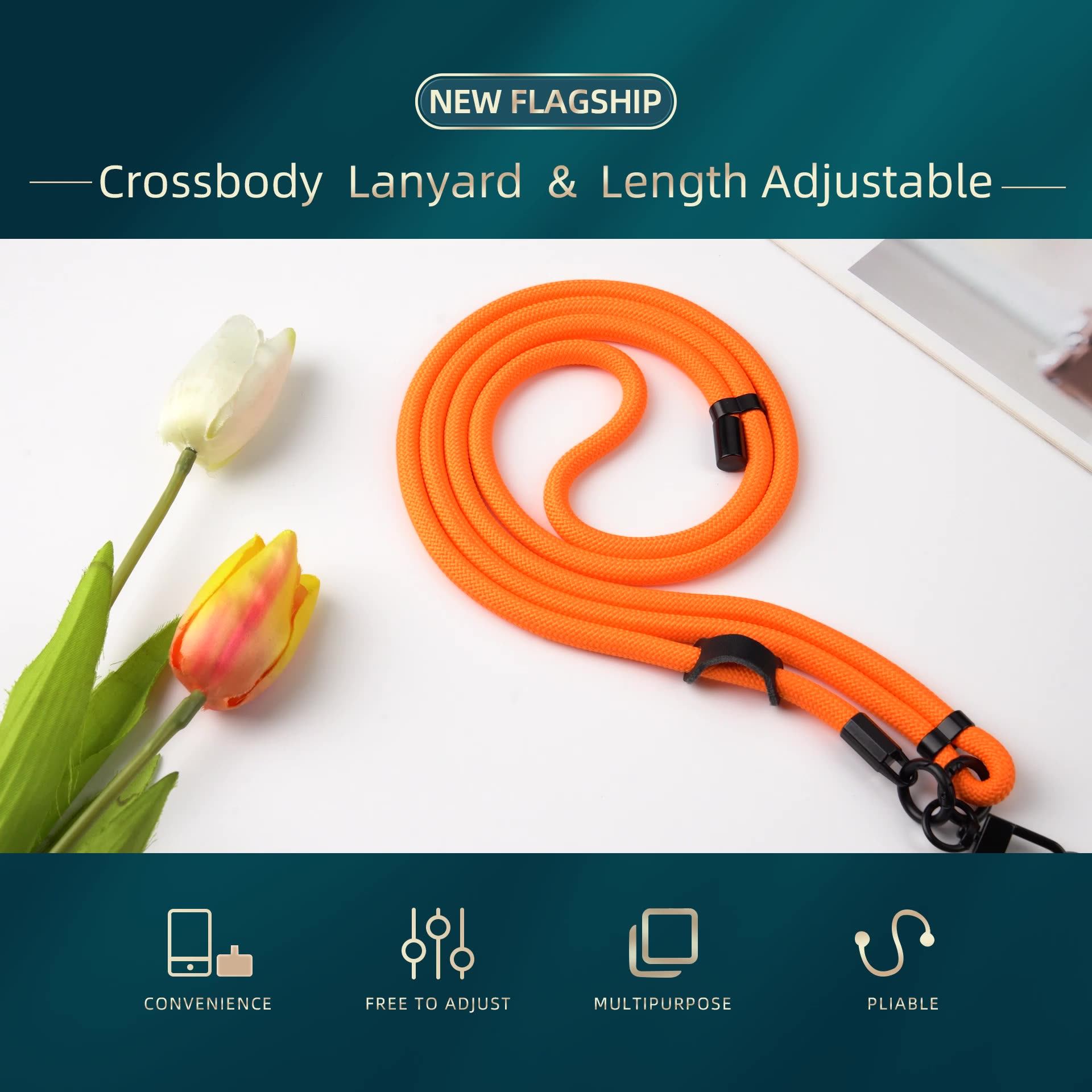 Mobile Phone Accessories Universal Crossbody Necklace Strap Patch Tab ...