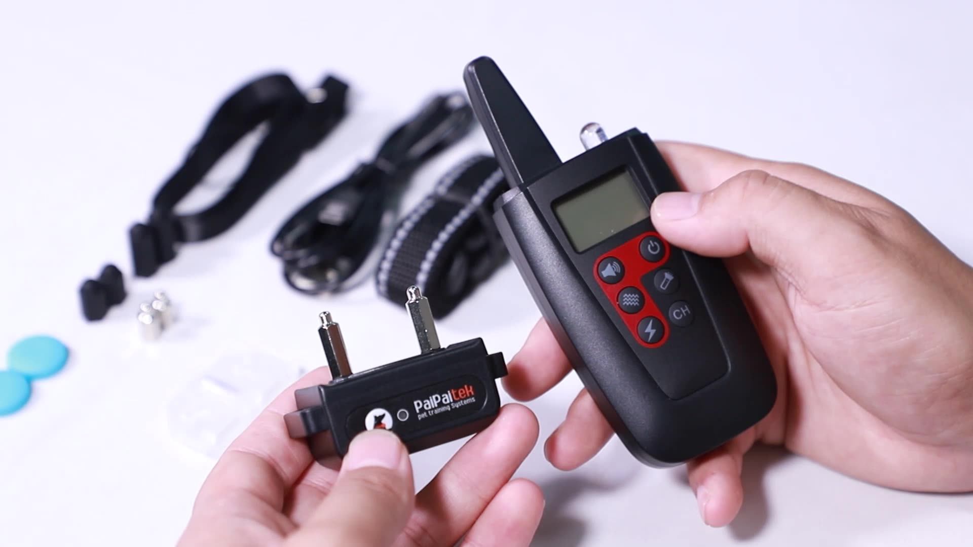 1000m Ip67 Waterproof Rechargeable Collar Electric Dog Slave Shock ...