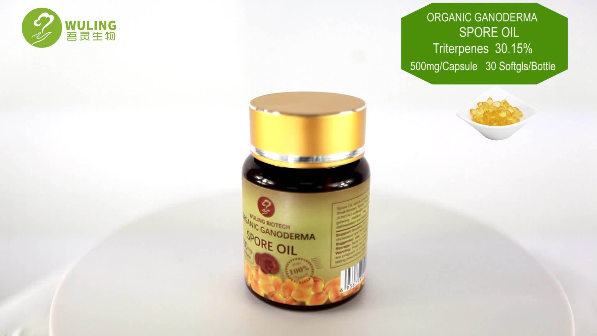 Reishi Spore Oil From Organic Ganoderma Shell-broken Spore Powder - Buy ...