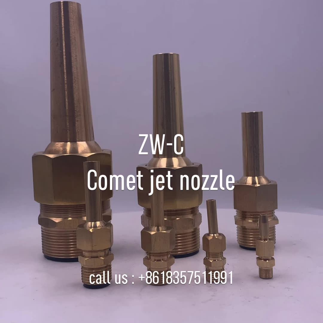 Brass Water Nozzle Comet Jet Water Spray Head Swing Music Fountain ...