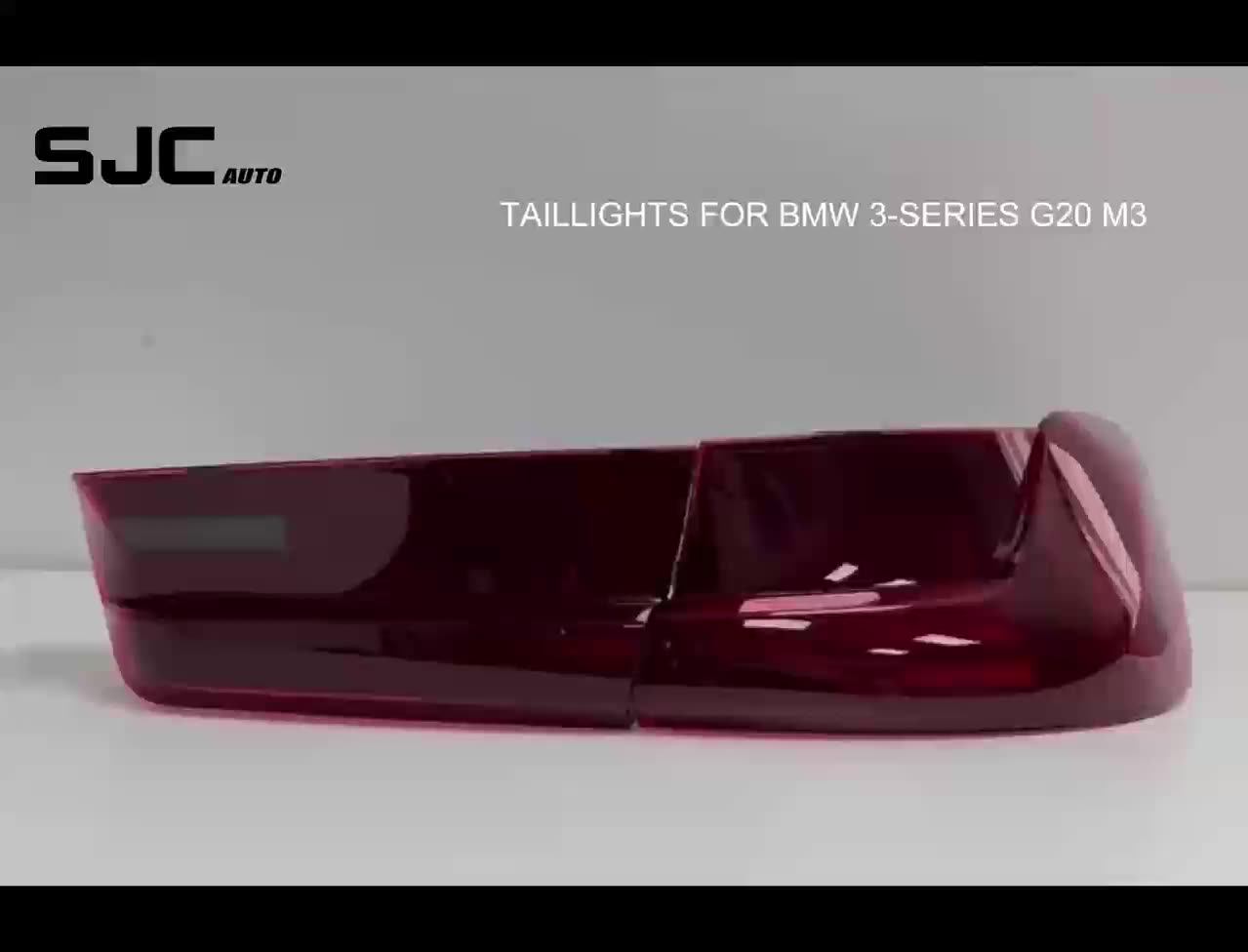 Sjc Car Parts Taillights Assembly For Bmw M3 G20 G80 3 Series 2018-2022 ...