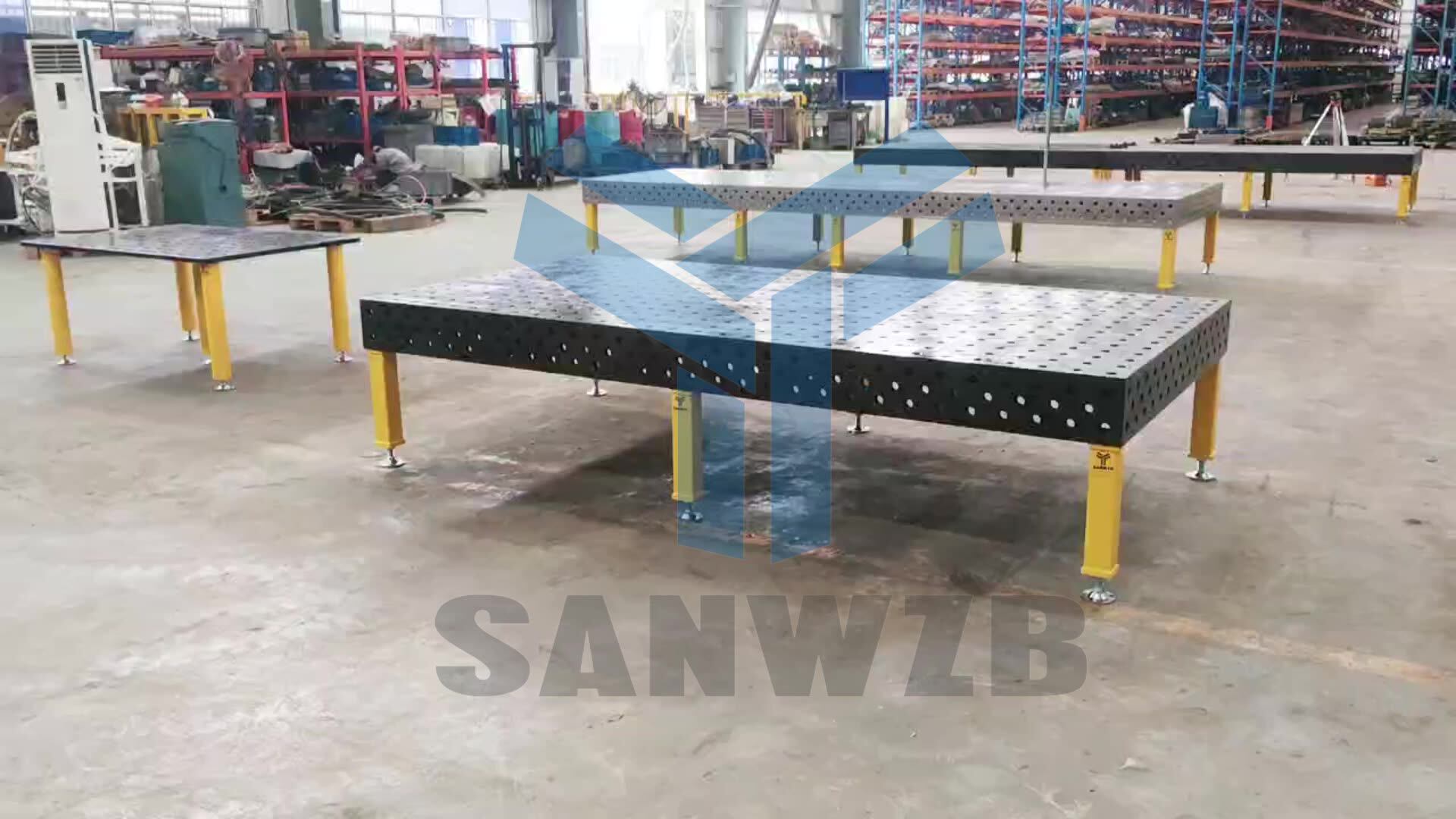 Sanwzb Fixture System Welding Table Grey Cast Iron 3d Steel Welding ...