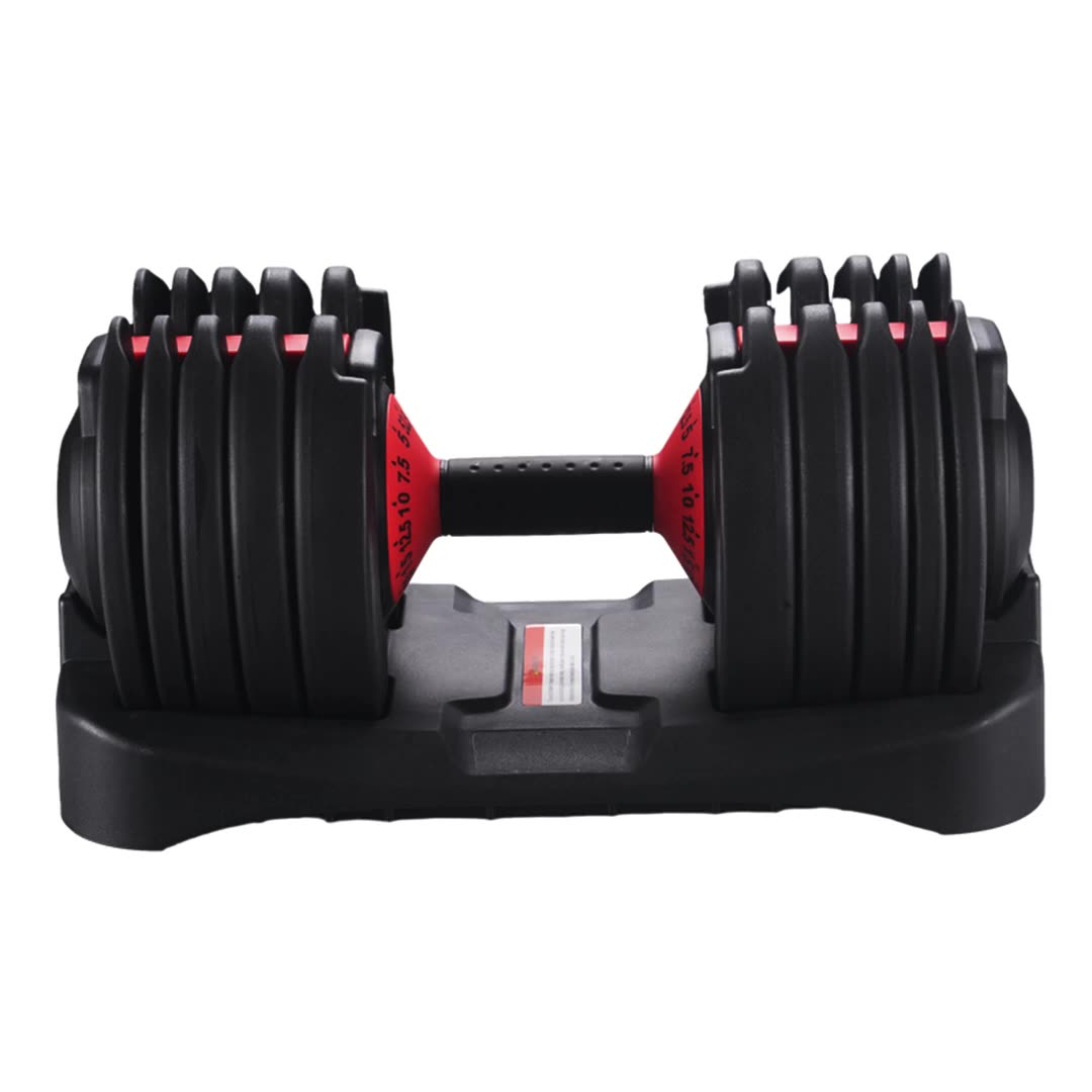 Topko 2024 Adjustable Dumbbells 25lb Single Dumbbell Weights,5 In 1 ...