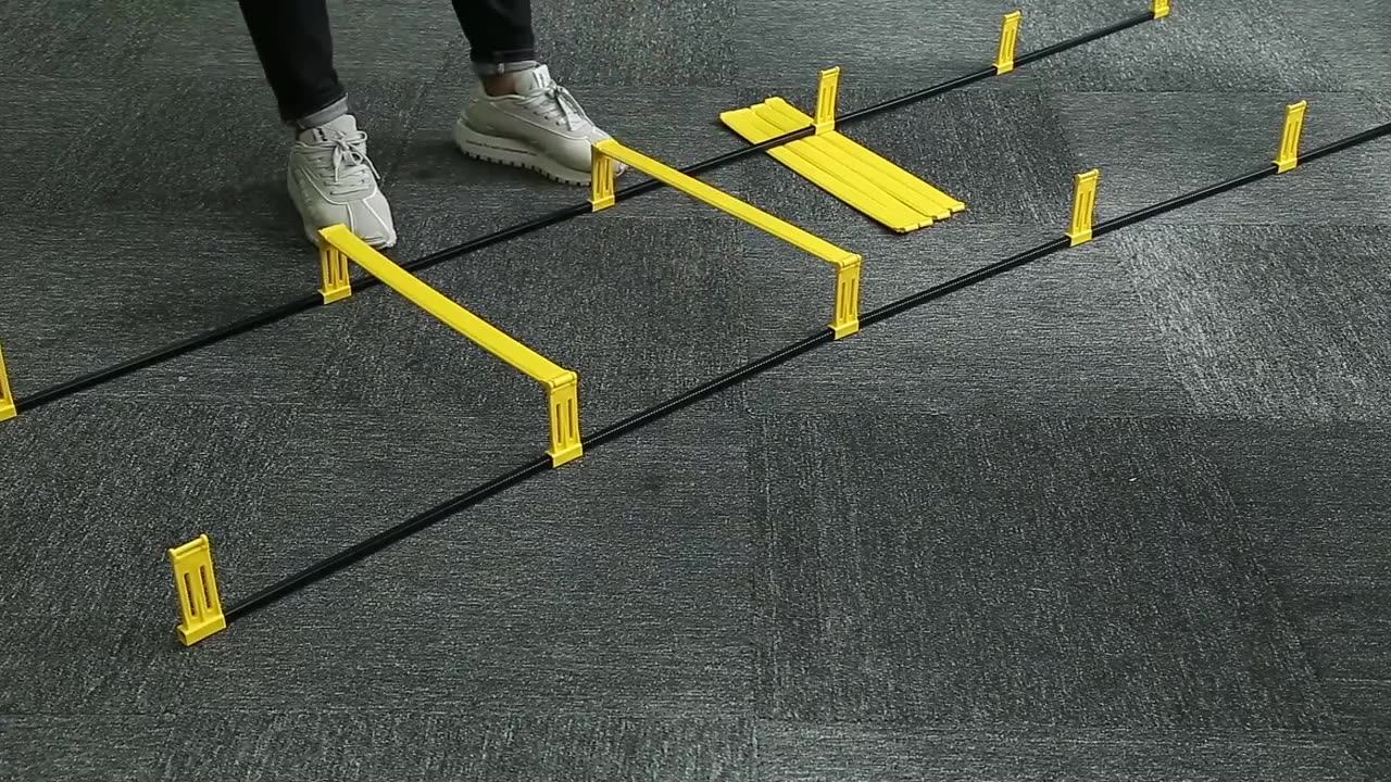 Topko Raised Speed & Agility Ladder Quick Step Pp Agility Speed Ladder ...