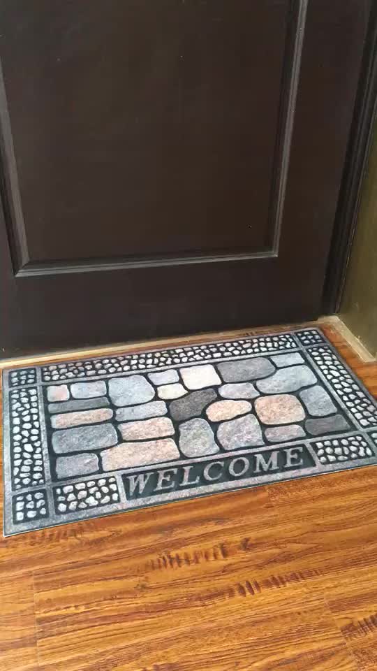 Home Stones Door Mat Rug Indoor/outdoor/front Door/shower Bathroom ...