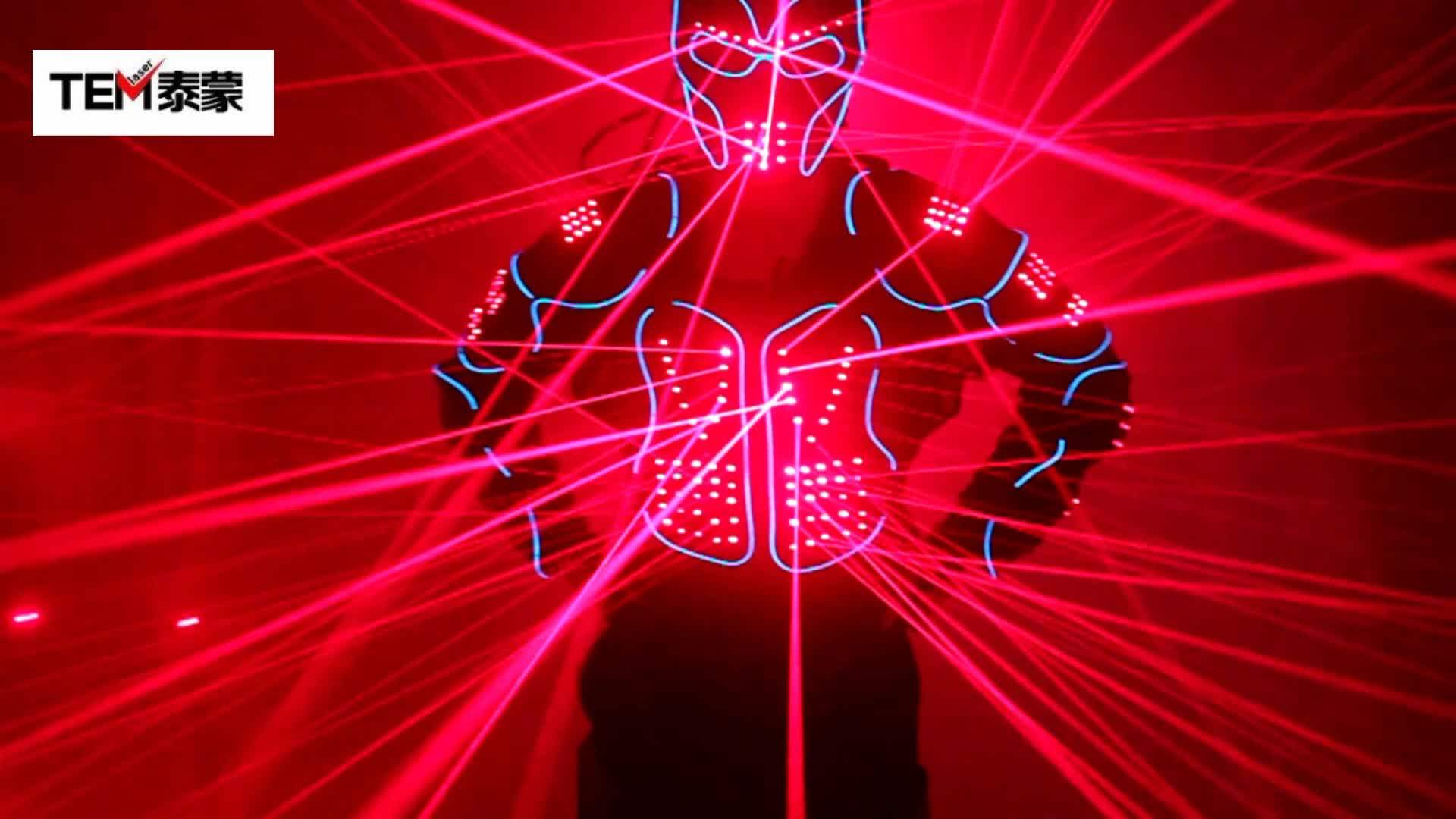 New Arrival Laser Robot Suits,Red Laser Waistcoat Led Clothes,650nm ...