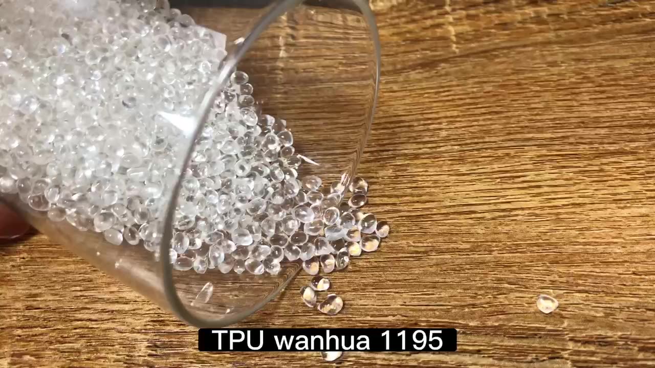 Wanhua Manufacturer Tpu Wht-1195 Transparent Polyurethane Wanthane Tpu Cable Material Tpu ...