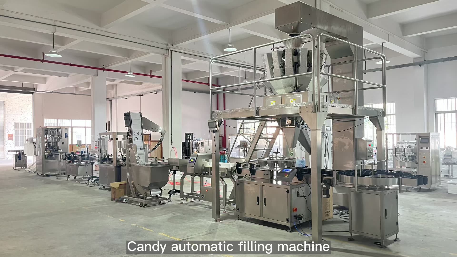 Fully Automatic Hard Candy Jar Bottle Machine Gummy Filling Machine ...