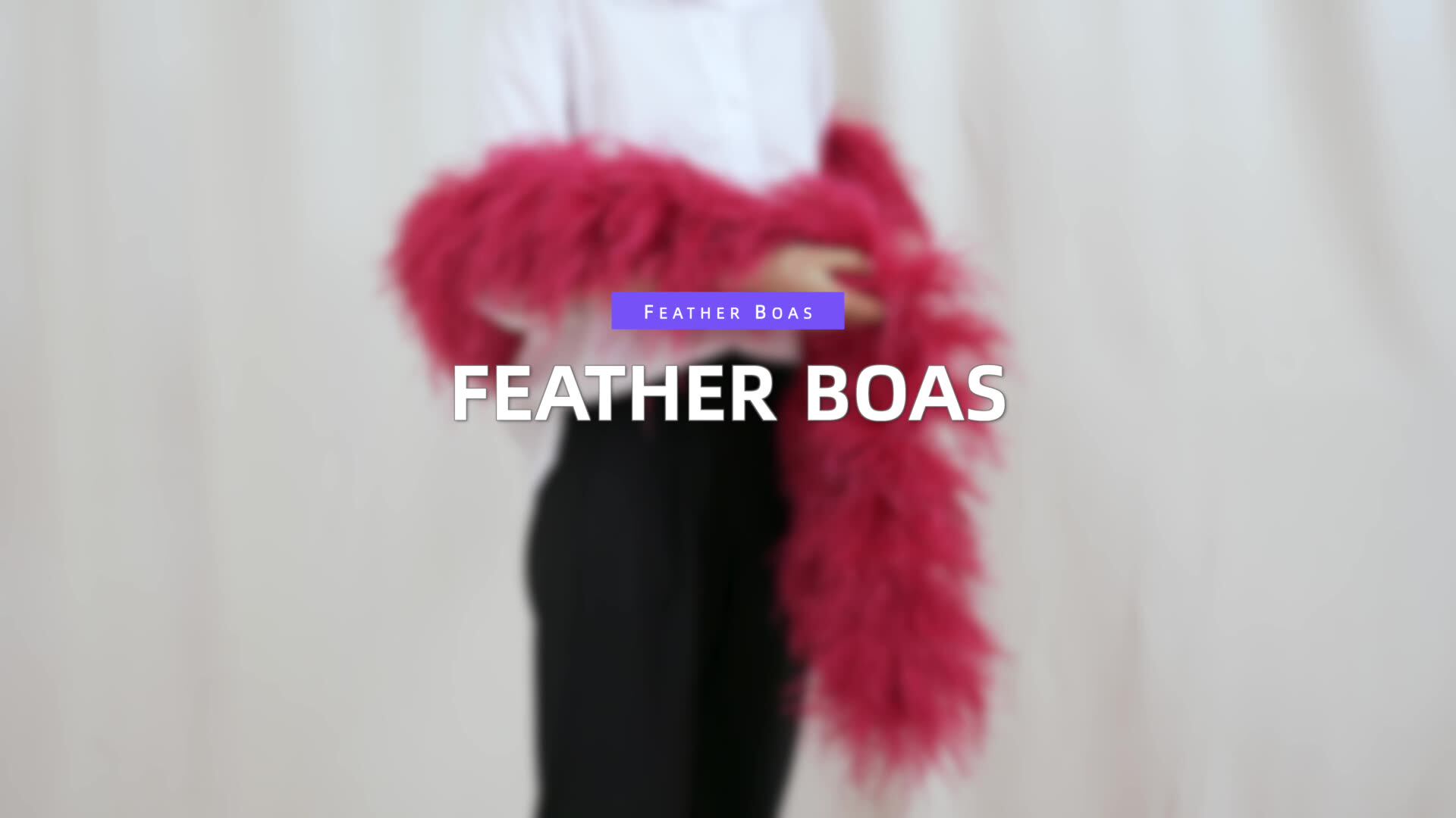Decorative Stole Black Ostrich Feather Boa 12 Plys Fluffy Boas Ostrich ...