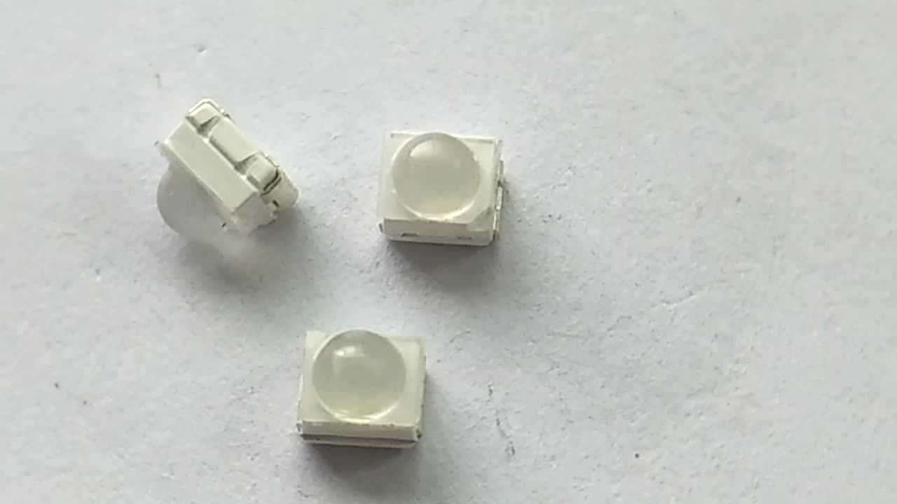 Small Angle Red Dome Lens 3528 Smd Led For Traffic Light - Buy 3528 ...