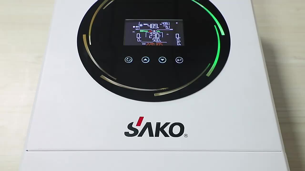 Sako Sunpolo 6kw 6000w 5kw 8kw Mppt Solar Power Charge Controller Pure ...