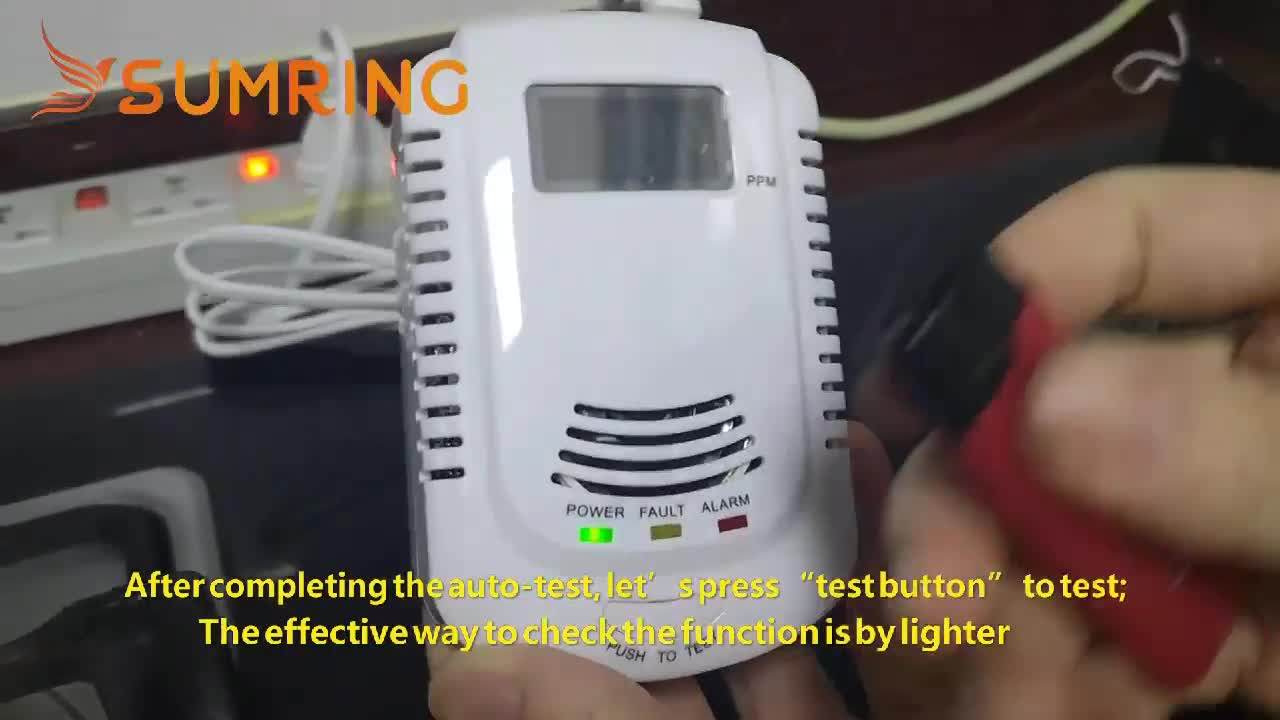 Good Price Independent Combustible Gas Leak Alarm Lpg Gas Detector With ...