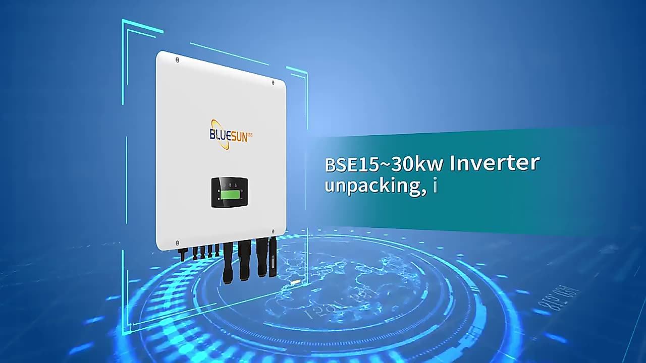 Home Use 3-phase Hybrid Inverters 20kw 30kw Solar Storage Inverter ...