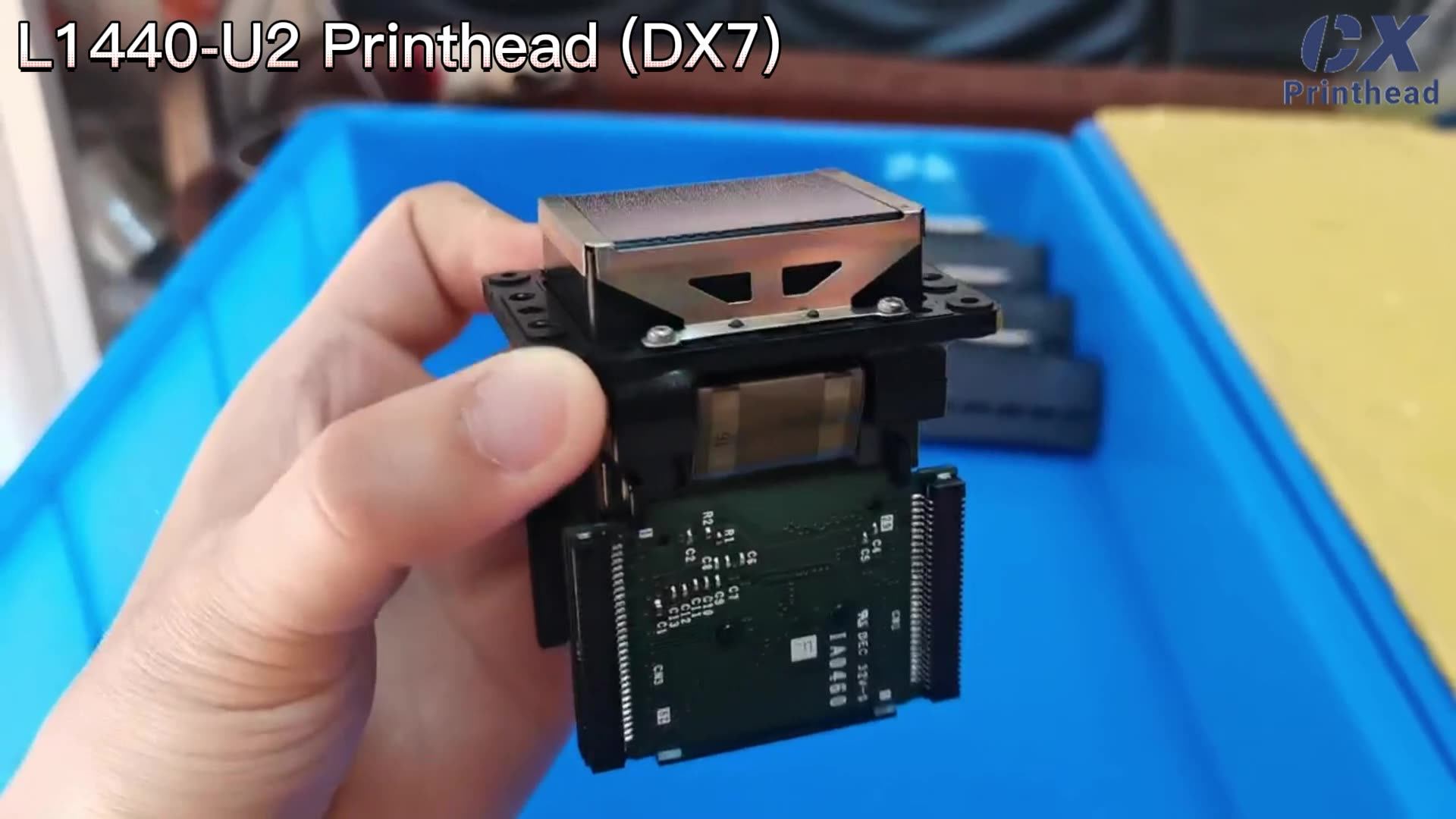 Dx7 Gold Surface Print Head Eco Solvent Ink Plant Printhead For Epson ...