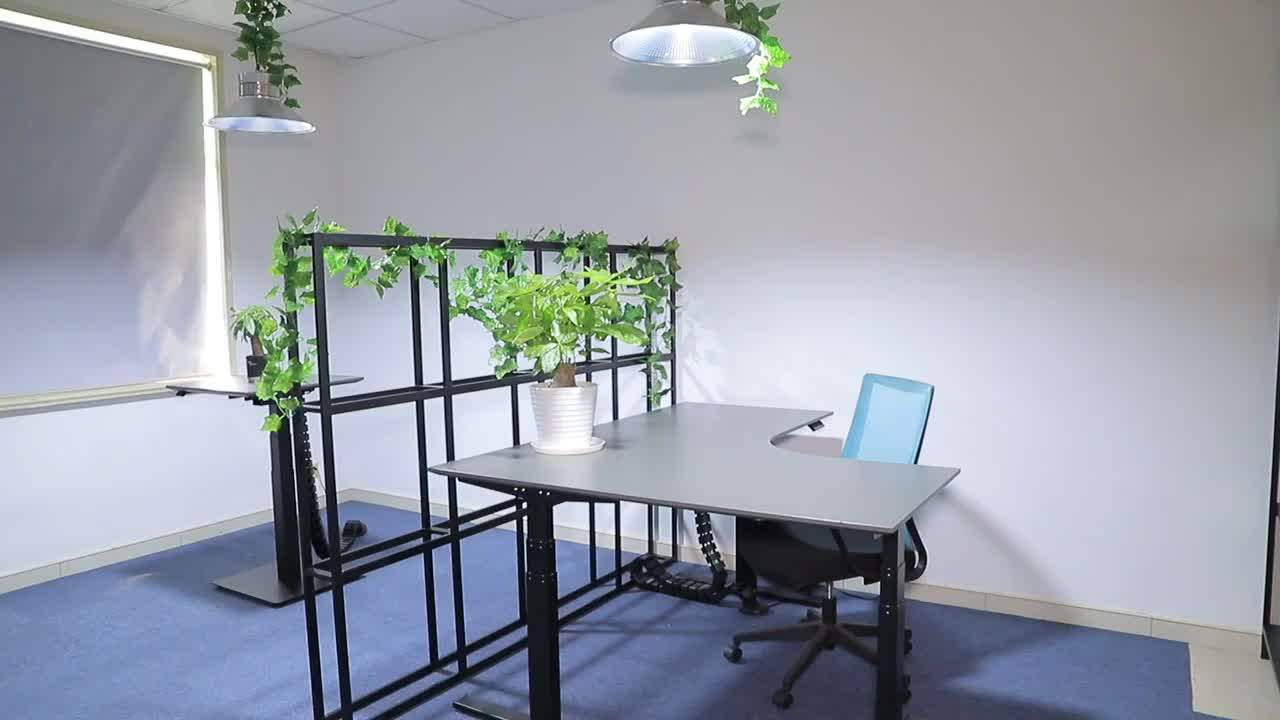 Custom Raisable Best Tall Corner Desktop Standing Computer Desk Sit ...