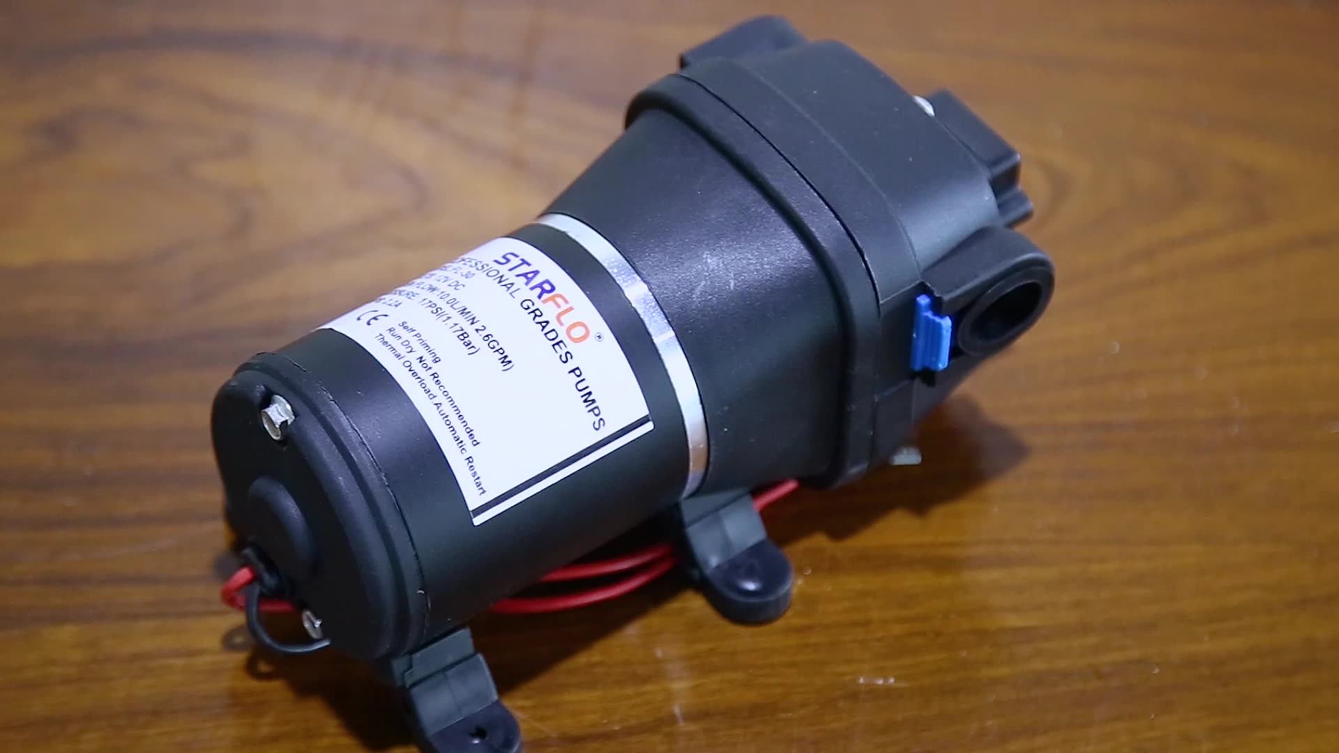 Starflo 12.5lpm 35psi Electric Self Priming Marine Rv Sea Mini Water ...