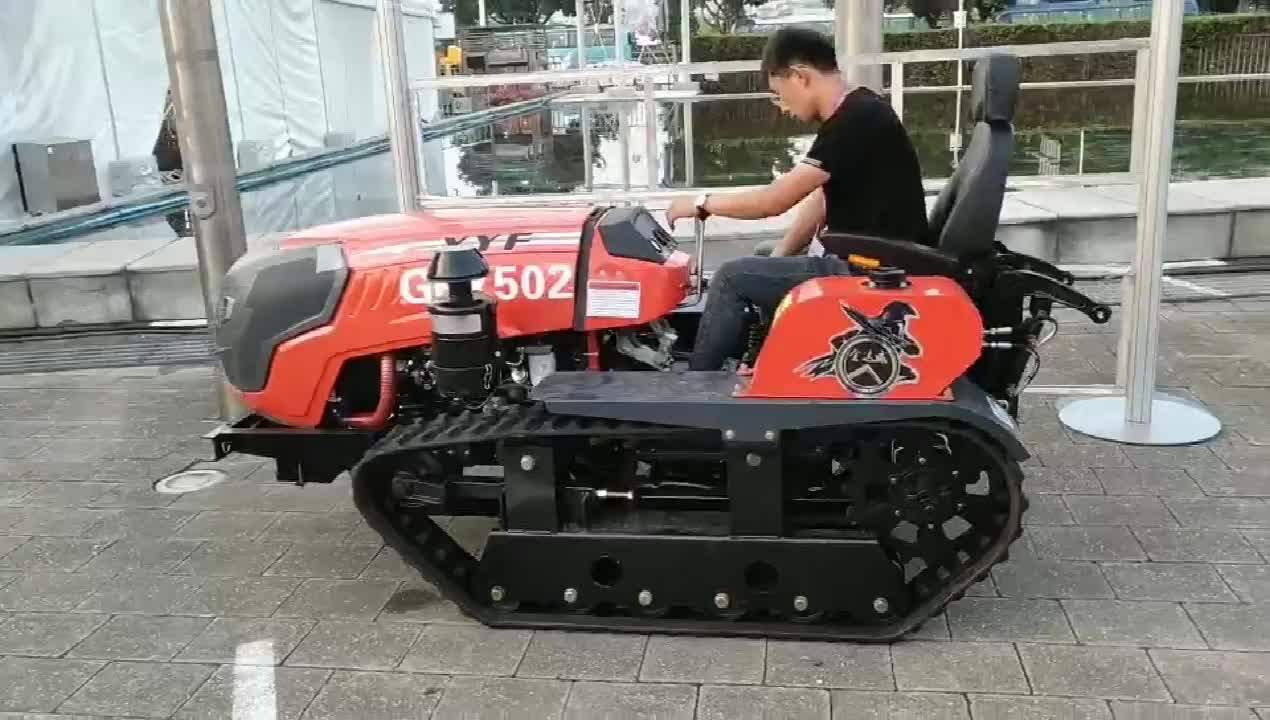 Remote Control Tracked Self-propelled Multifunctional Crawler Tractor ...