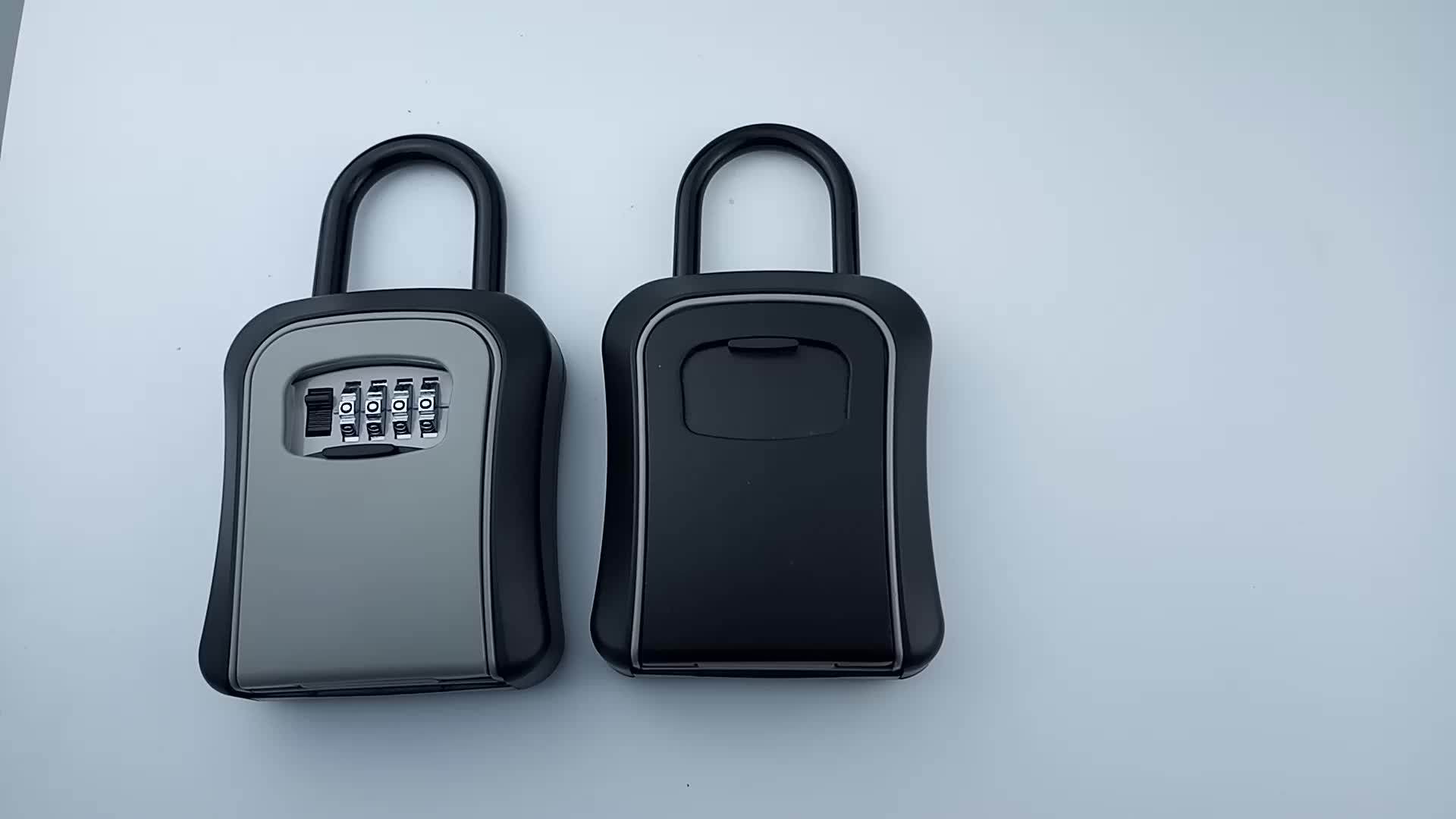 Grey Beach Keyless Storage Password Outdoor Safe Security Realtor ...