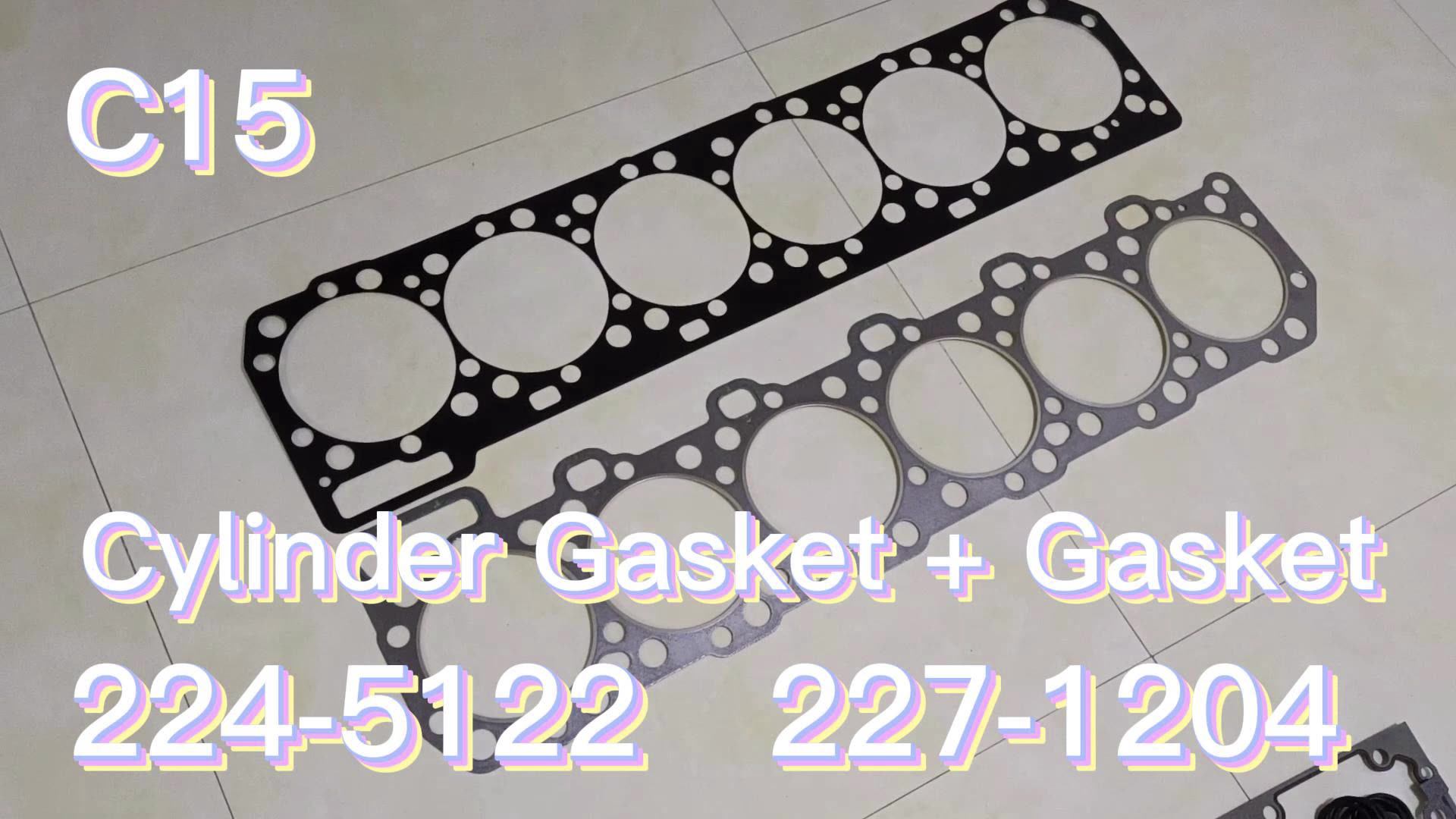 Juntas De Culata De Motor Diésel,Piezas De Repuesto Para Excavadora C15 ...