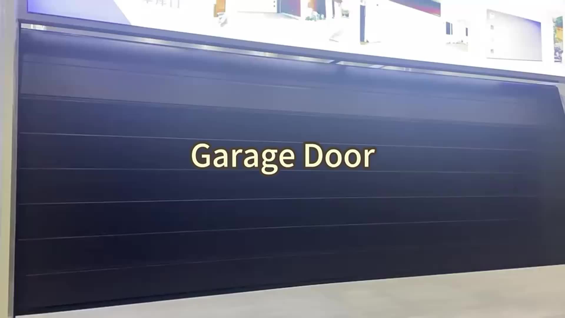 Automatic Remote Control Exterior Metal Garage Doors Modern Cheap ...
