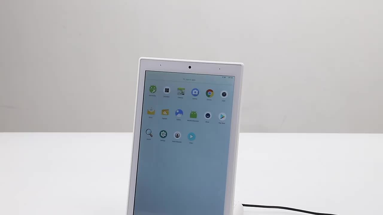 L Shape Capacitive Touch Screen Customer Feedback Evaluator Restaurant ...