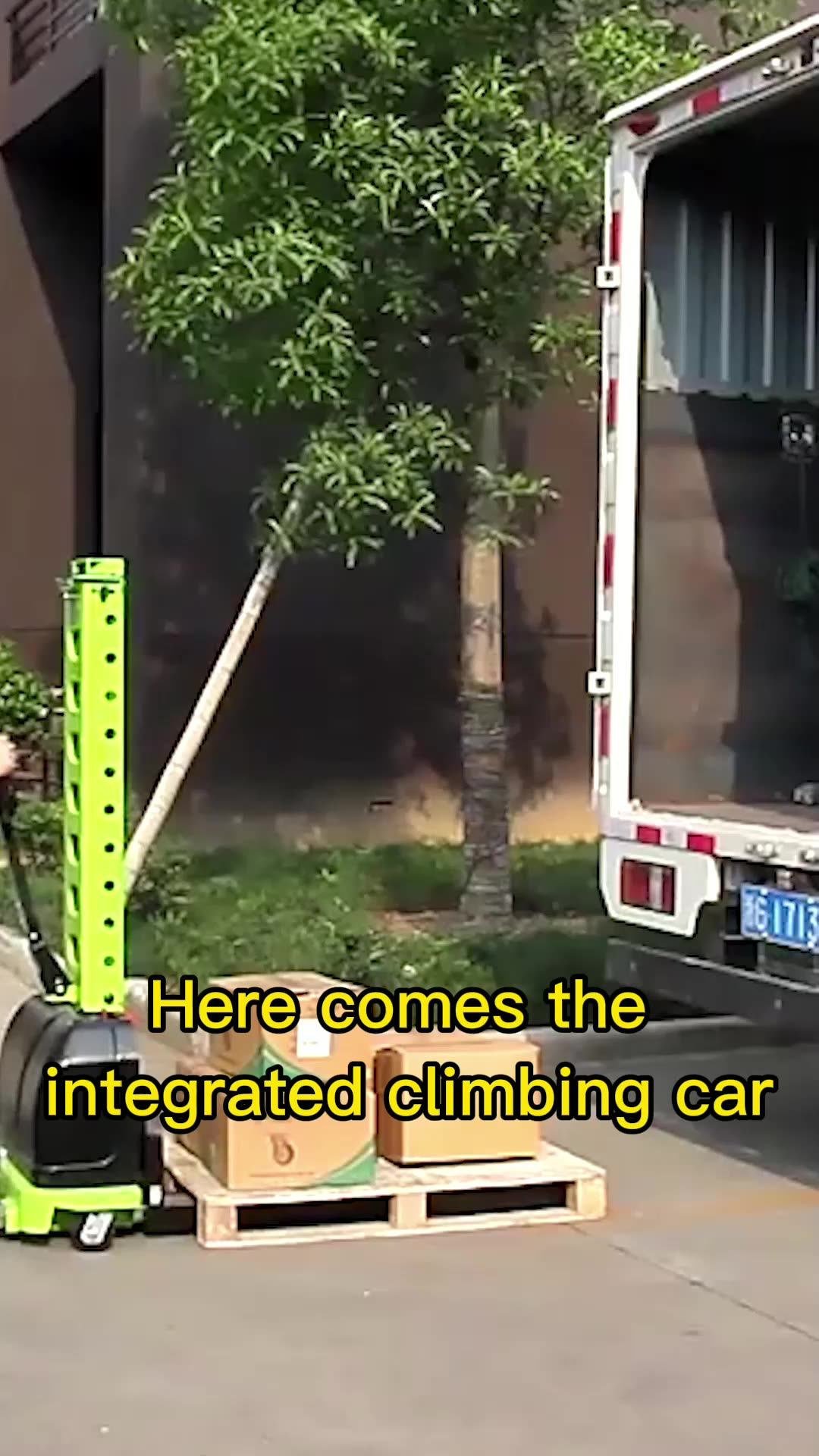 500kg 700kg Lithium Battery Self-lifting Pallet Loader Semi Electric ...