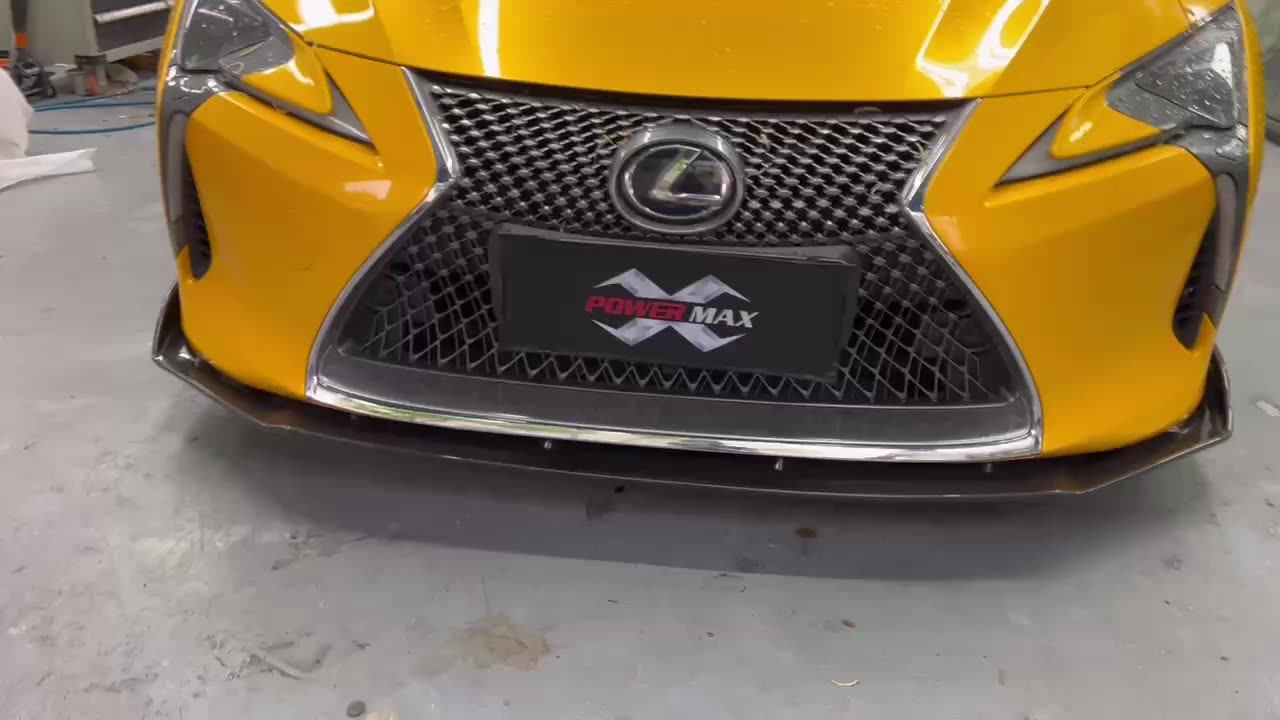 Wholesale Carbon Fiber Art Style Front Bumper Lip For Lexus Lc500 ...