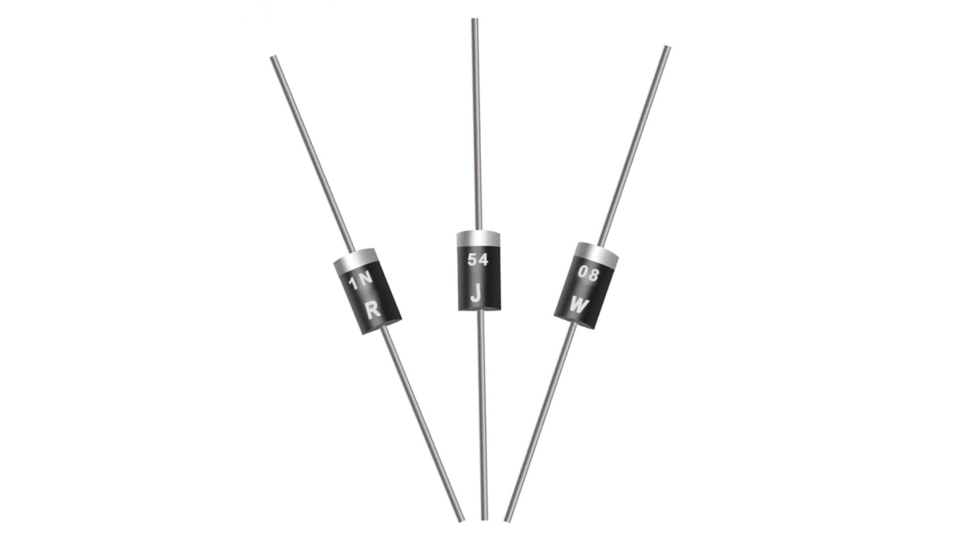 In5408 Rectifier Diode 3a 1000v Do-27 Axial 5408 Electronic Silicon ...