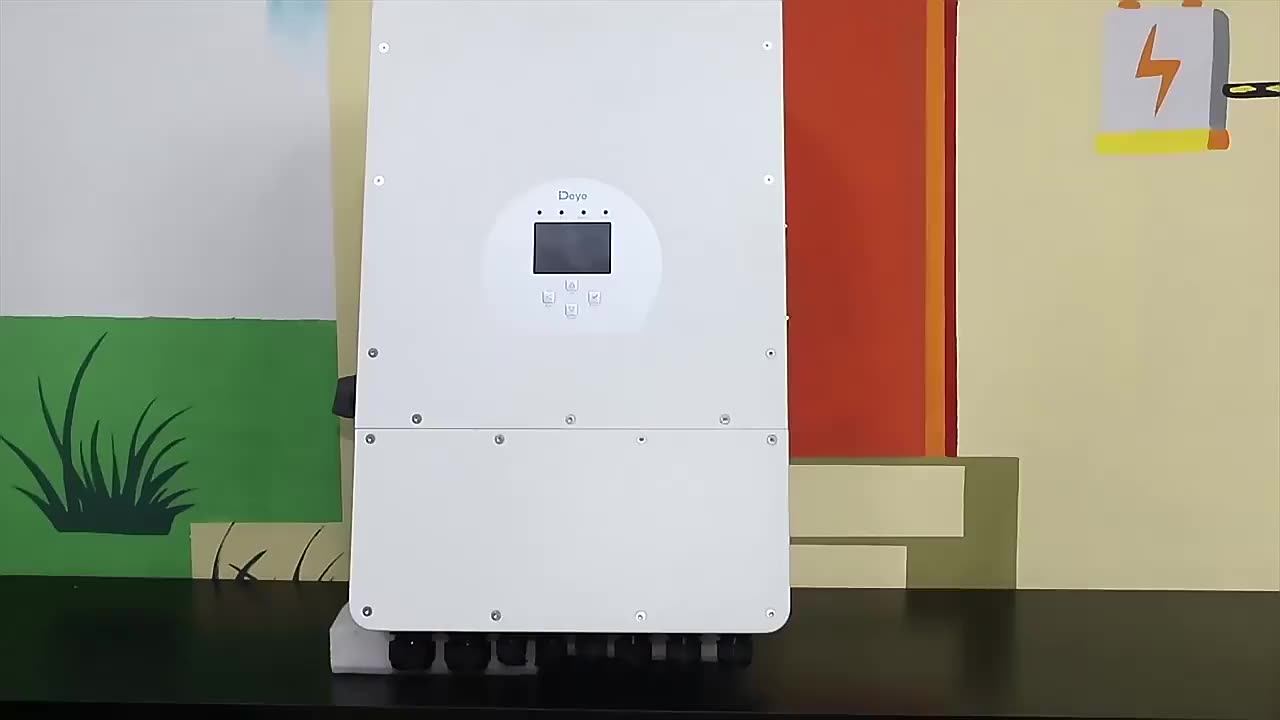Deye 20kw 3 Phase Hybrid Inverter | 5-20kw High Voltage Battery Sun-20k ...